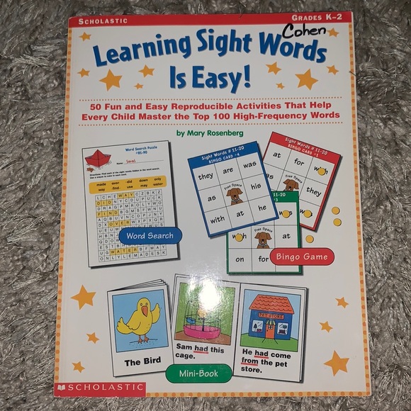 Scholastic | Other | To Be Donated Learning Sight Words Is Easy ...
